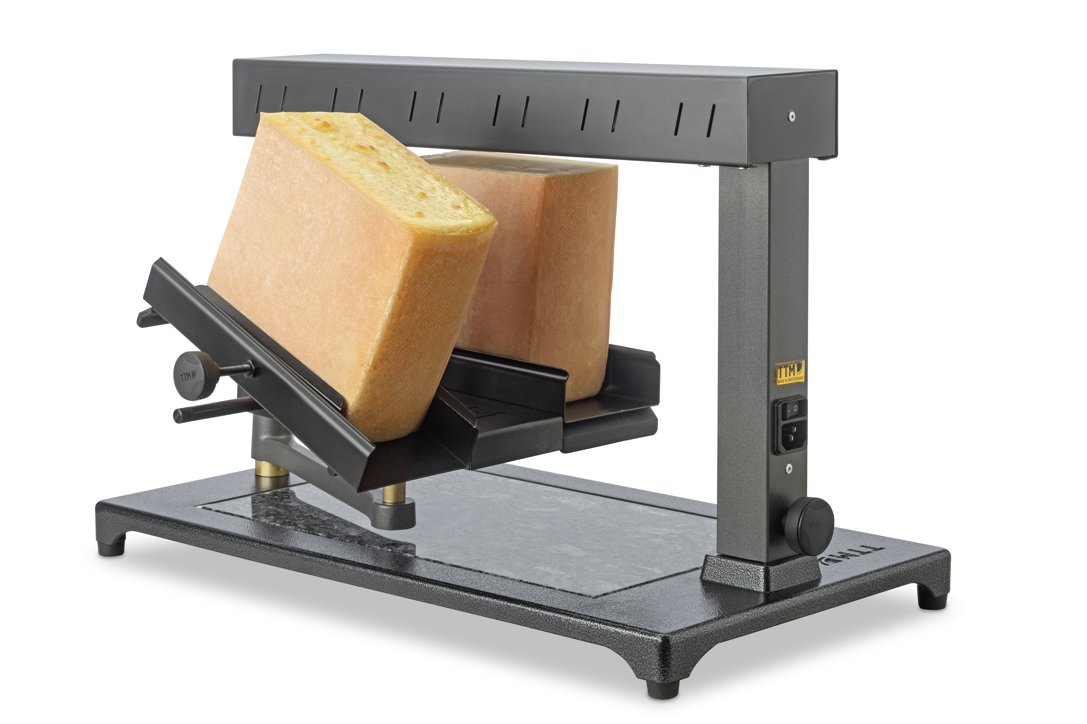 Super – Raclette Machine for two 1/2 wheels | The Red Cow
